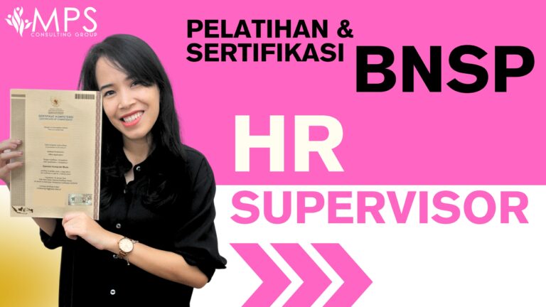 MPS Consulting Group - Sertifikasi HR Supervisor